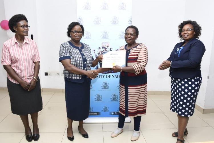 AWARD OF CERTIFICATE OF COMPLETION–INTERNATIONAL COURSE, UNIVERSITY OF ...